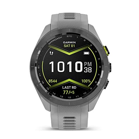Certified Brands Garmin Approach S70 Golf Smartwatch Full Color Courseview Maps Amoled Display