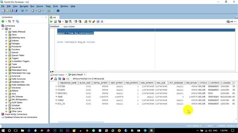 Bigfile Tablespace 12c Oracle Bigfile Tablespace Create Bigfile