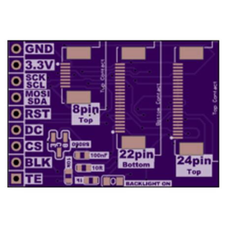 Universal IPS Display Breakout Board Hackaday Io