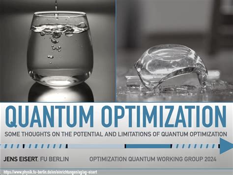 Jens Eisert On Linkedin Optimization