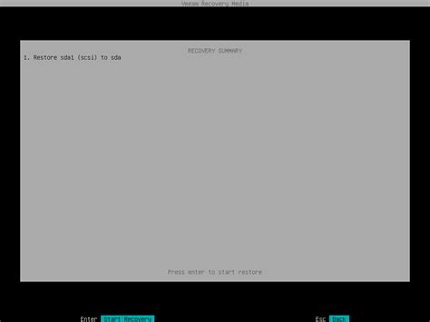 Step Complete Restore Process Veeam Agent For Linux User Guide