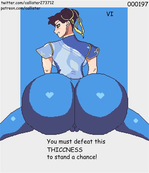 Rule 34 Ass Focus Big Ass Callister Chun Li Fat Ass Huge Ass Looking At Viewer Looking Back