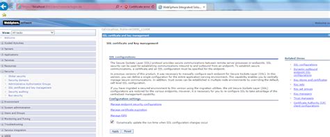 Learn Java And Wcs Installing Ssl Certificate In Websphere Application