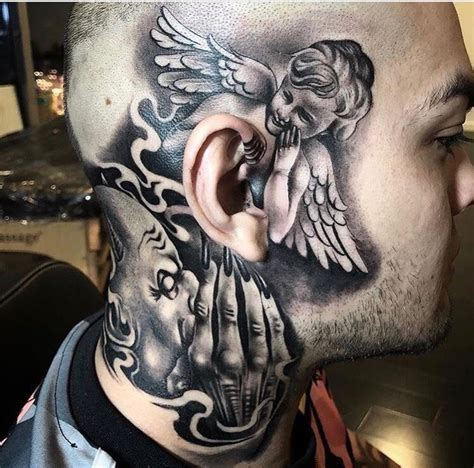Good Vs Evil Tattoo Designs For Men