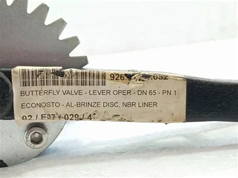 Econ Butterfly Valve Js1030 Dn 65 Pn10 16 At Best Price In Bhavnagar