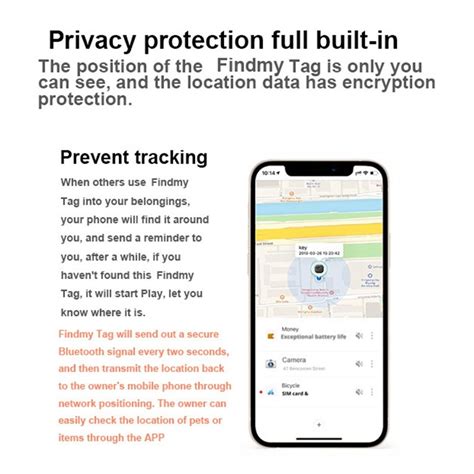Findmy Tag Special Shape Smart Bluetooth Anti Lost Alarm Locator