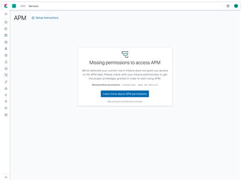 Apm Use Es Privileges Api To Check If A User Has Permissions To Read