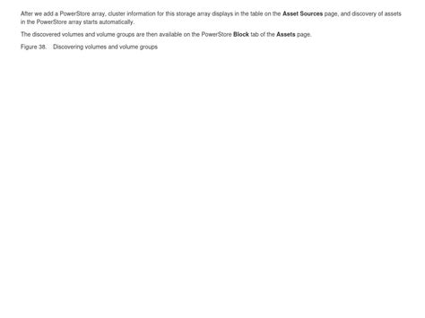 Discovering The Powerstore Resources Volumes And Volume Groups Dell Powerprotect Data