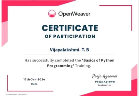 Vijayalakshmi Balan On Linkedin Pythonprogramming