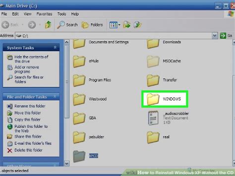 How To Reinstall Windows Xp Without The Cd With Pictures