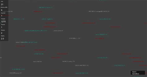 Text Barrage Oasis Engine080 Beta2 Codesandbox