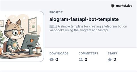 Aiogram Fastapi Bot Template Ecosystem Directory Marketdev