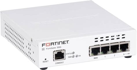 Fortinet Fortigate 30g High Performance Utm For Small Networks 4 Port