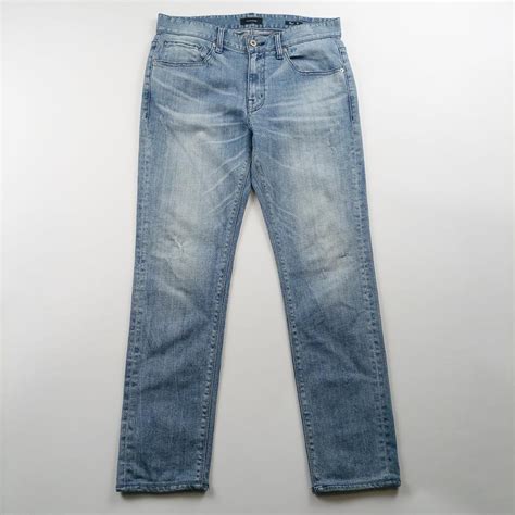 버커루 청바지 일자 워싱 스판 남자 데님 사이즈31 헬로마켓