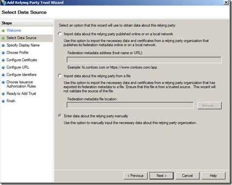 Configuring Adfs As Authentication Provider For Sharepoint 2013 Web
