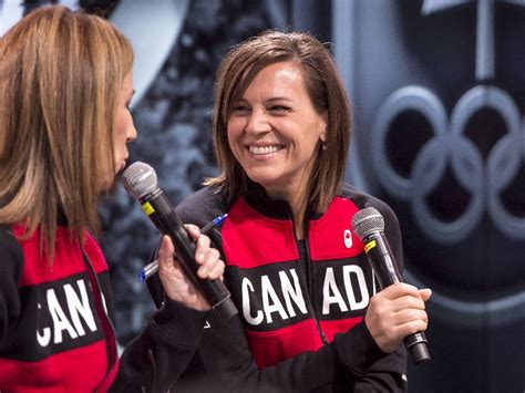 Isabelle Charest Medal Winning Speed Skater Named Canadas Chef De