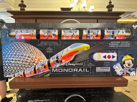 New Mickey And Friends Monorail Playset At Walt Disney World Replaces 50th Anniversary Edition