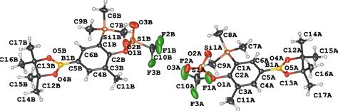 Iucr Synthesis And Crystal Structures Of Boryl Ortho Silylaryl Tri