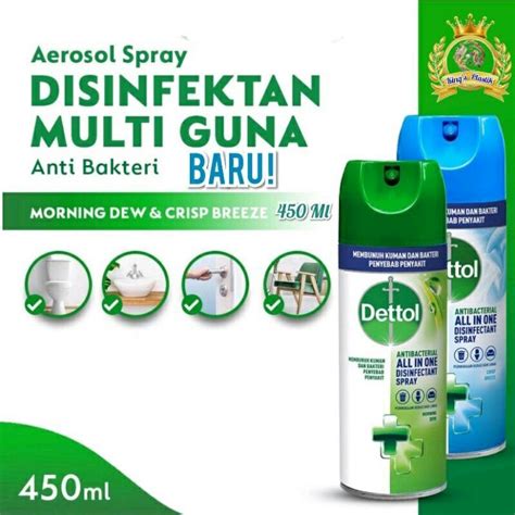Jual Dettol Disinfectant Spray 450ml Dettol Disinfectant Spray