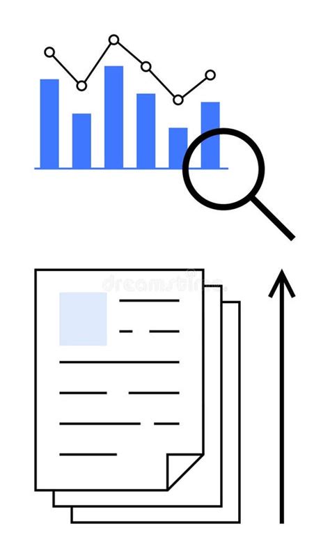 Analytical Tools For Data Driven Success Featuring Graphs Reports And Magnifying Glass Stock
