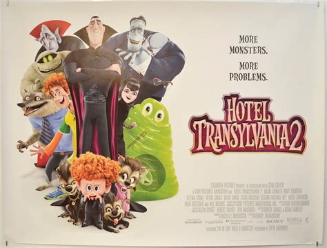 Hotel Transylvania 2” Original Quad Poster Film Poster Movie Post
