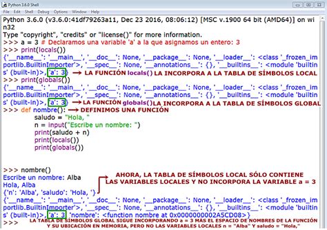Aprender A Programar Con Python Locals Globals Y Vars