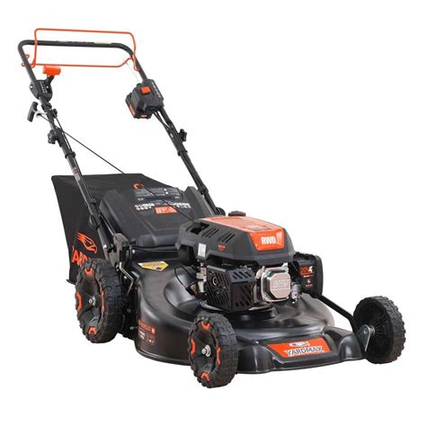 Yardmax 24 In 201cc Electric Start Select Pace 6 Speed Cvt High Wheel