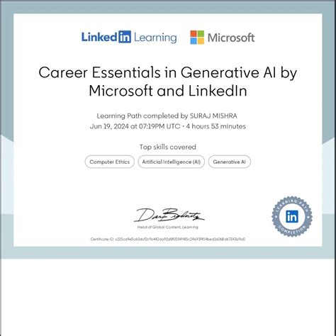 Suraj Mishra On Linkedin Generativeai Ai Microsoft Linkedin Machinelearning Deeplearning