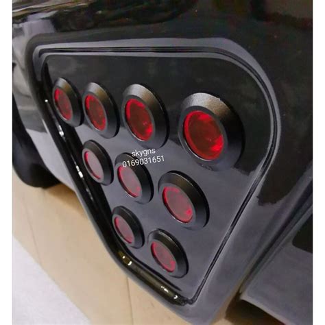 Honda Hrv Noblesse Rear Diffuser Japan Led Type Shopee Malaysia