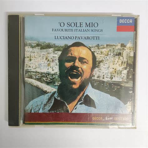 ซีดี Luciano Pavarotti O Sole Mio Favourite Italian Songs Cd Vg