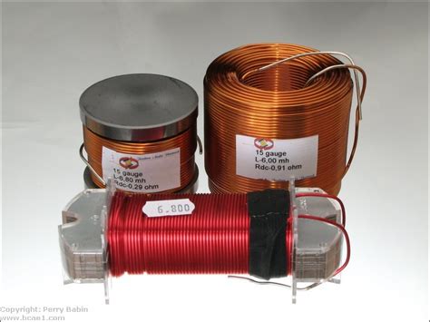 Inductors In Series Speaker Crossover