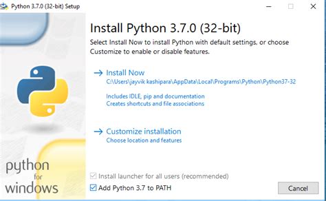 python database connection installation setup and steps