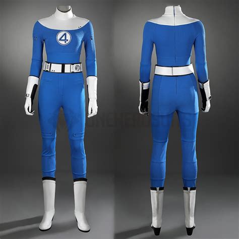 The Fantastic Four First Steps Sue Storm Cosplay Costumes Invisible