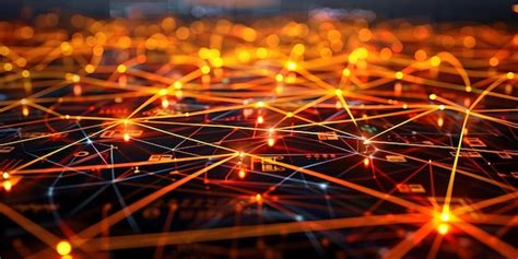 Highlight Secure Network Pathways And Data Points Showcasing Resilience Against Breaches Concept