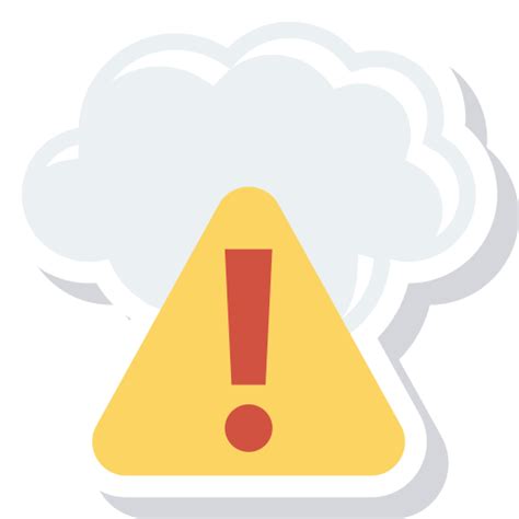 Error Storage Warning Icon