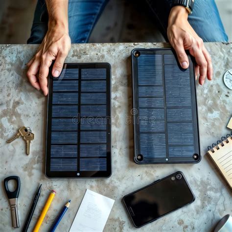 Everyday Solar Devices On Display In Practical Setting Generative Ai