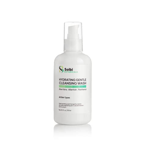 Soibi Botanicals Hydrating Gentle Cleansing Wash The Aphro Beauty