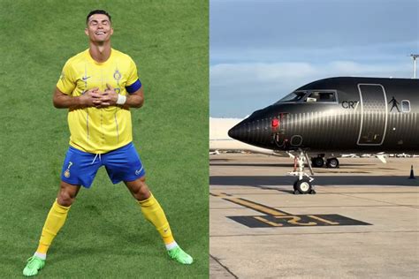 Cristiano Ronaldo Son Jet Se Pose à Manchester Les Fans De United