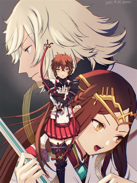 Lora Jin And Fan La Norne Xenoblade Chronicles And More Drawn By Yamamori Kinako Danbooru
