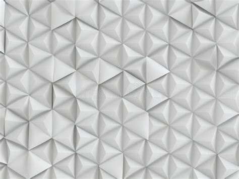 Abstract 3d Rendering Polygon Background Stock Illustration