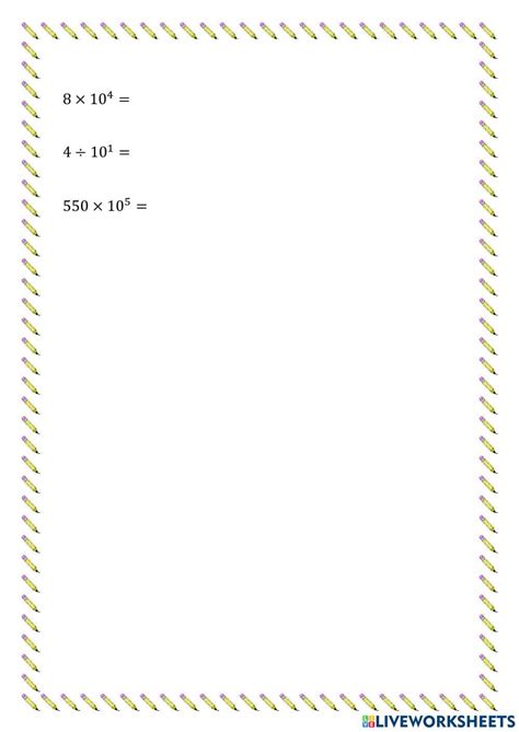 Multiplying Dividing Whole Numbers By Powers Of Ten Online Exercise