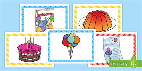 6th Birthday Party Place Mats