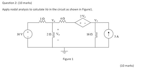 Question Marks Apply Nodal Analysis To StudyX