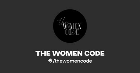 The Women Code Instagram Linktree
