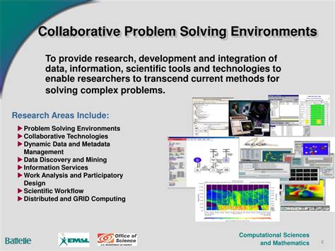 Ppt Collaborative Problem Solving Environments Powerpoint