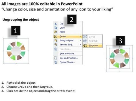 Business Diagram Eight Staged Cyclical Process Chart For Business Process Presentation Template