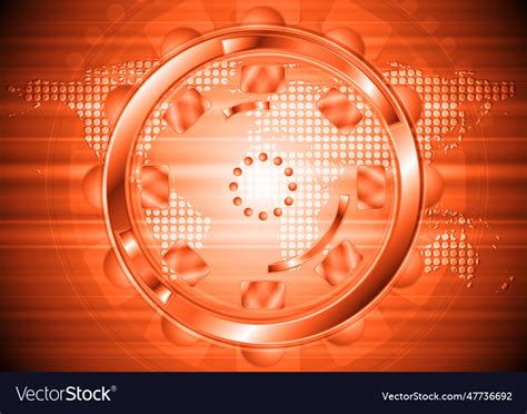 Elegant Technology Backdrop Design Royalty Free Vector Image