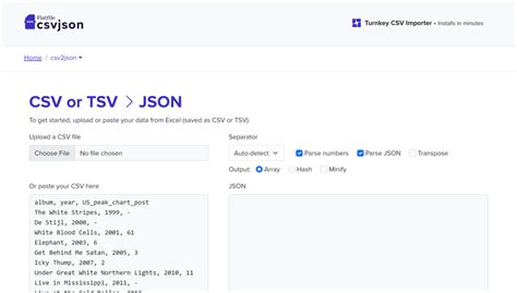 11 Best Free Csv To Json Converter Tools 2024 — Free Web Tools