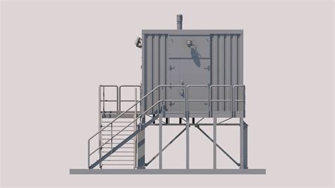 Technical Structure 3d Model By 3dmode