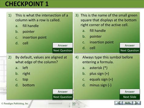 Ppt Section 1 Skills Analyzing Data Using Excel Powerpoint